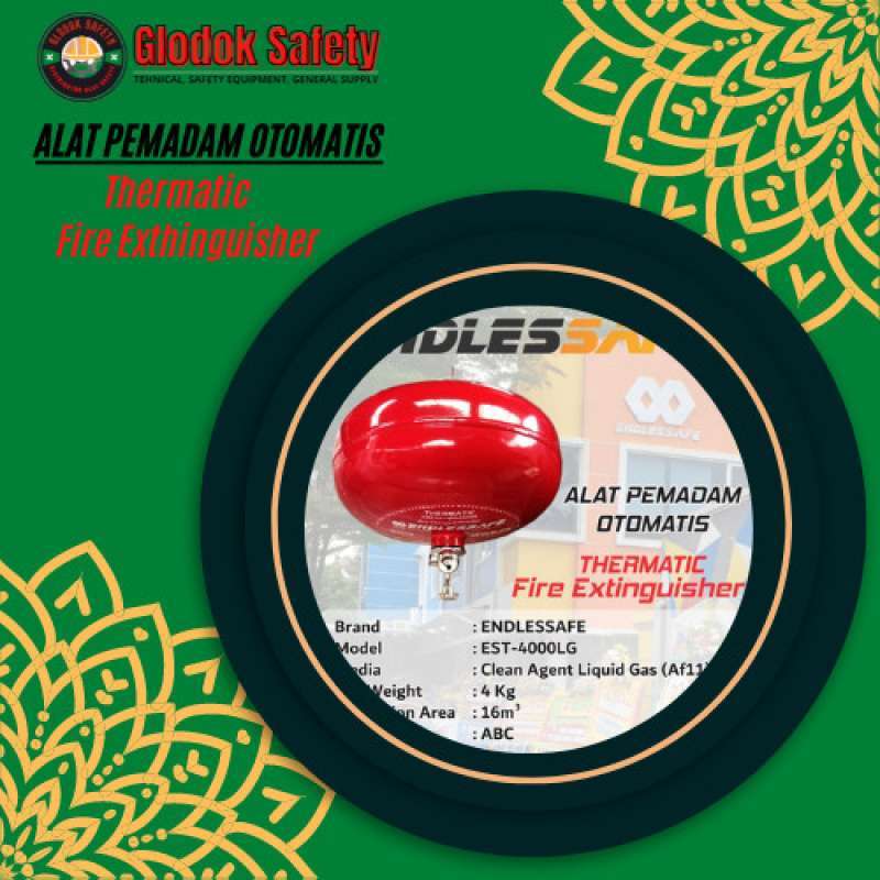 Promo Apar Thermatic /alat Pemadam Otomatis Gantung Plafon Atap ...