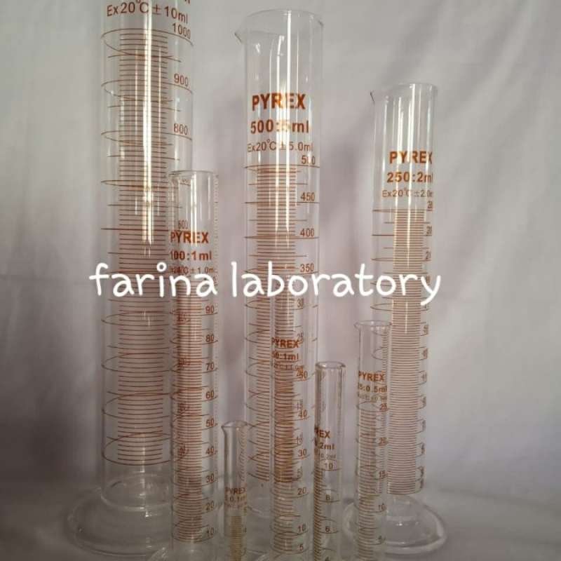 Promo Measuring Cylinder-Gelas Ukur 500Ml Pyrex Class A Diskon 17% di ...