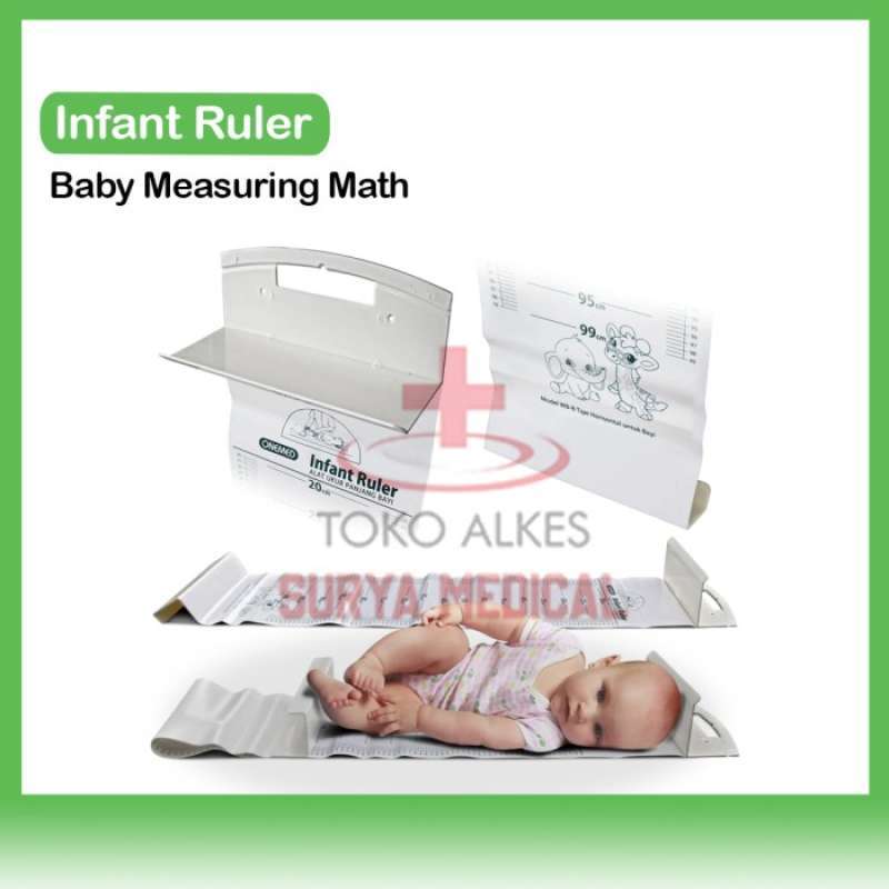Promo Alat Ukur Panjang Bayi - Infant Ruler Baby Measuring Math Onemed ...