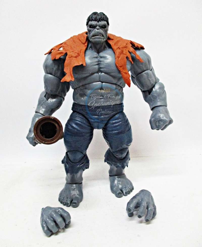 Promo Hulk Grey Action Figure Marvel Legends 80th Anniversary Grey Hulk ...