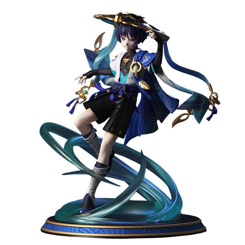 Jual Pre-sale Genshin Impact Figures 20cm Wanderer Figure Kawaii Anime ...