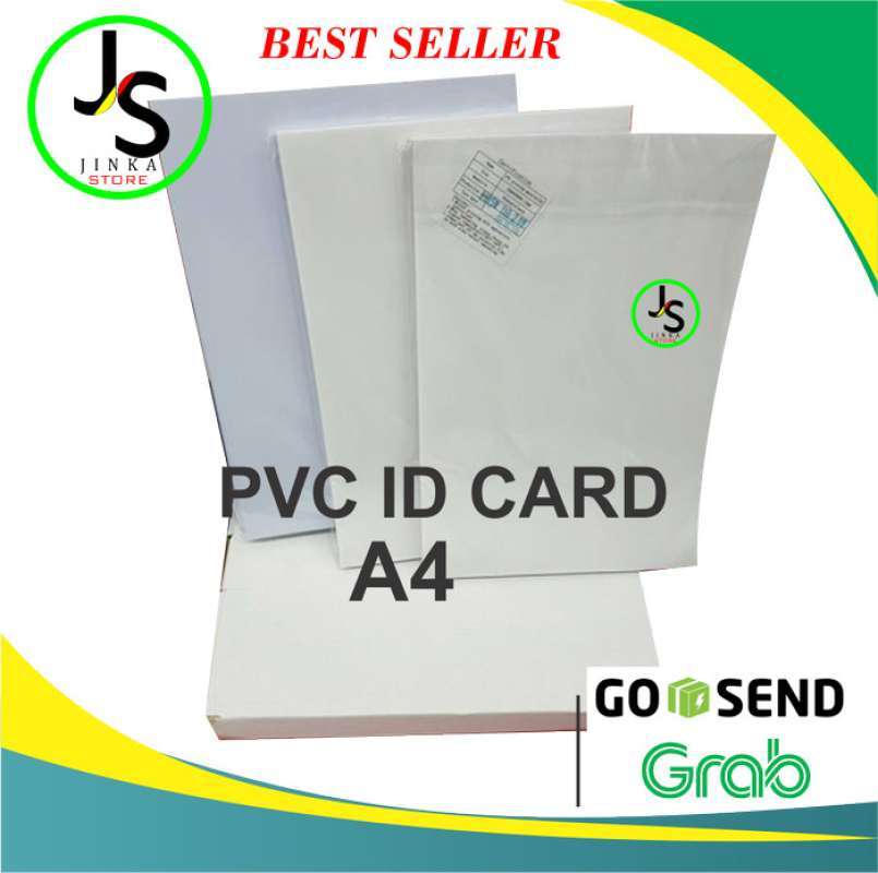 Promo Pvc Id Card / Bahan Pvc Id card A4/ Polos Diskon 23% di Seller ...