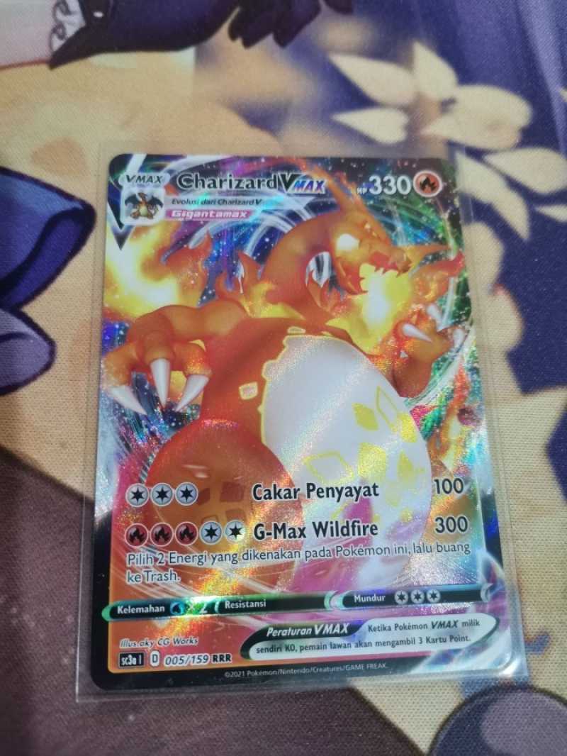 Promo Pokemon TCG indonesia Charizard Vmax Diskon 23% di Seller ...