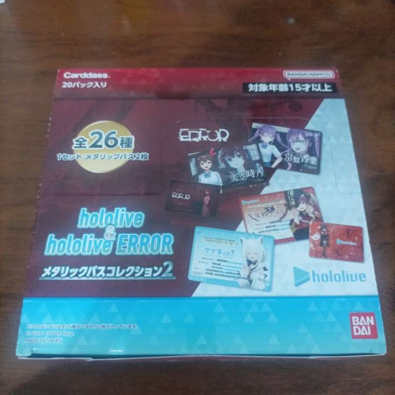 Promo Bandai Hololive & Hololive Error Tcg: Metal Card Collection 2 Diskon 23% Di Seller ...