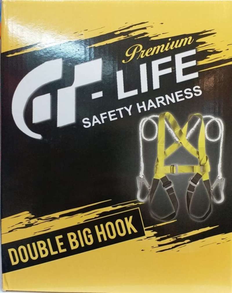 Promo GT LIFE BODY HARNESS PREMIUM DOUBLE HOOK SAFETY PENGAMAN Diskon ...