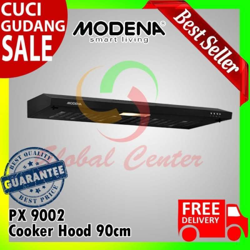 Jual Exhaust / Cooker Hood Slim Modena Px 9002 90 Cm JABODETABEK di ...