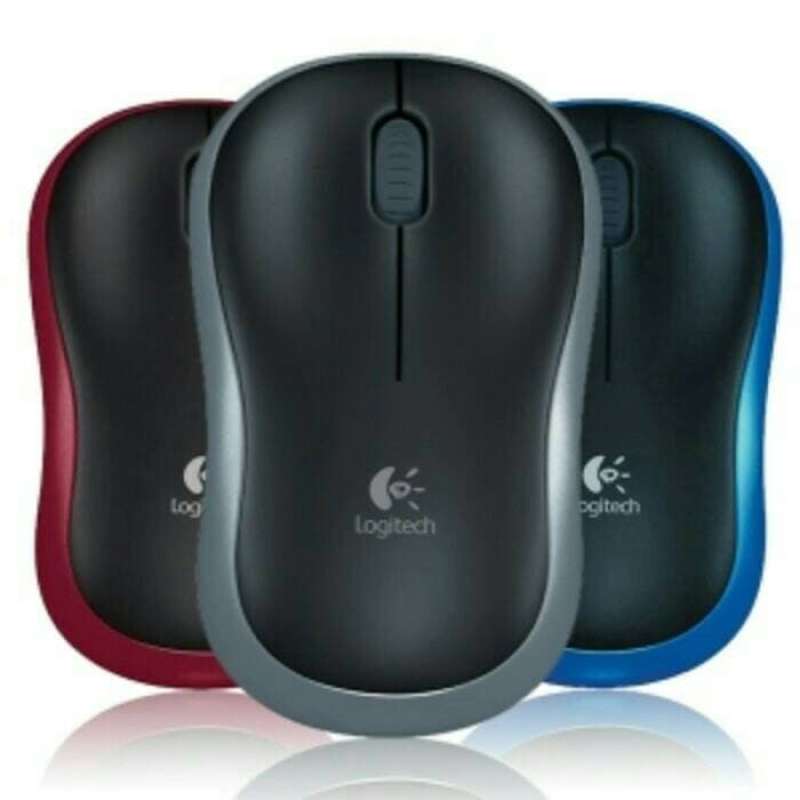 Promo Logitech Wireless Mouse M185 Original 100% / M 185 Logitech M185 ...