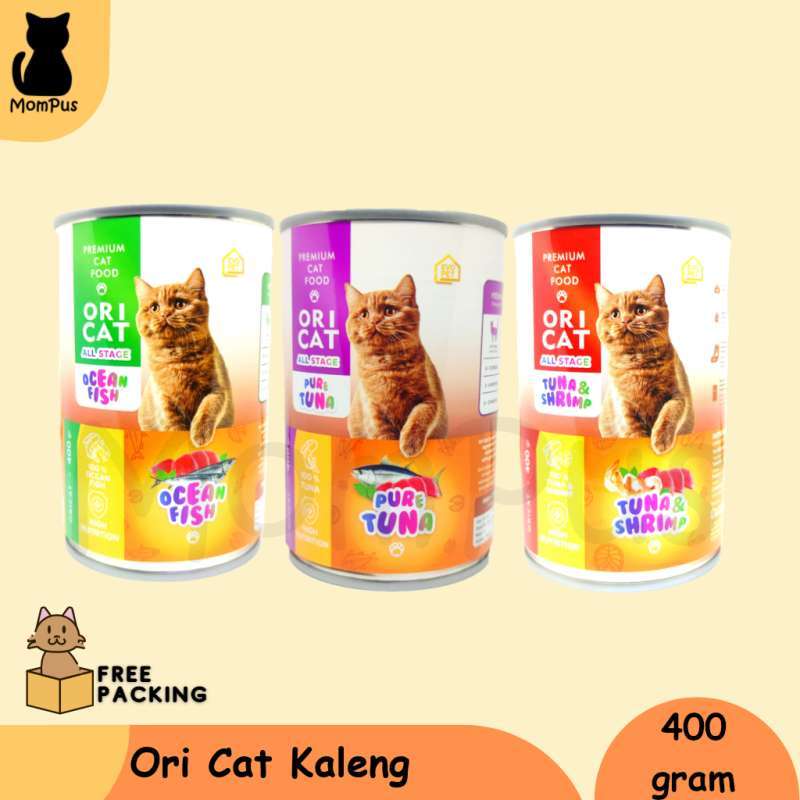 Promo Ori Cat Kaleng Kitten Adult 400gr Makanan Basah Kucing - Pure ...