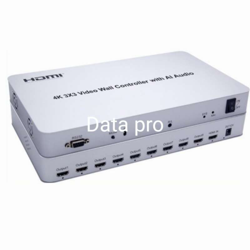Promo Video Wall Controller 4K 3X3 & Player Witch Ai Audio Lexcron ...