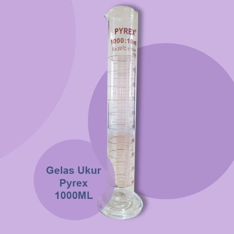 Promo Gelas Ukur Pyrex 1000 Ml Diskon 17% Di Seller Mahanani Store 4 ...