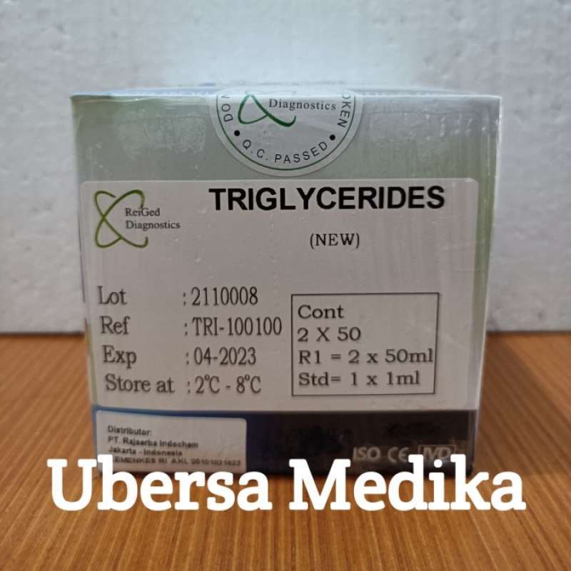 Promo Reagen Triglycerides Reiged Diagnostics / Reagen Trigliserida Reiged Diskon 17% Di Seller ...
