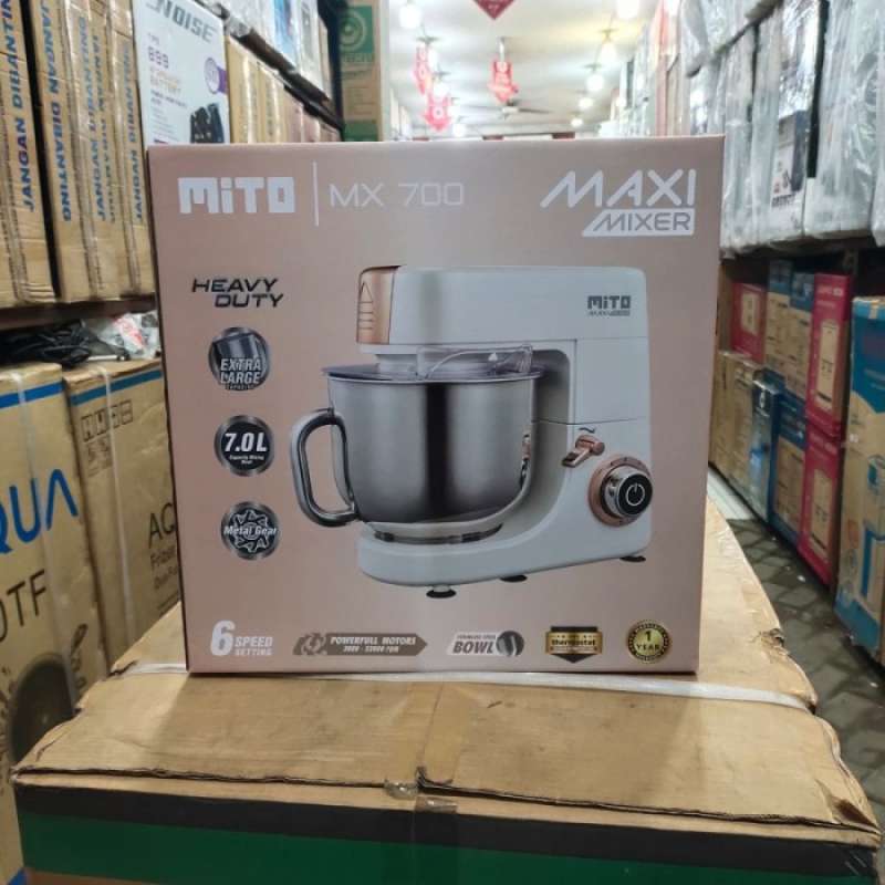 Jual Mixer Jumbo Mito MX 700 Maxi Mixer Mito MX 700 Maxi Stand Mixer ...