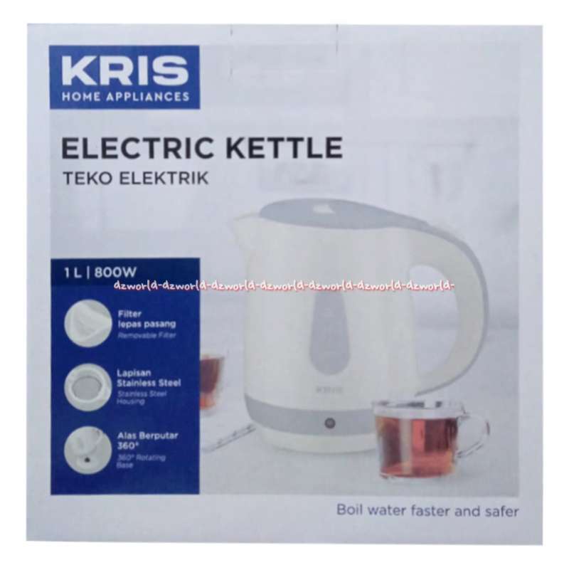 Jual Kris Water Kettle 1l Teko Listrik Pemanas Air Cerek Listrik Kris ...