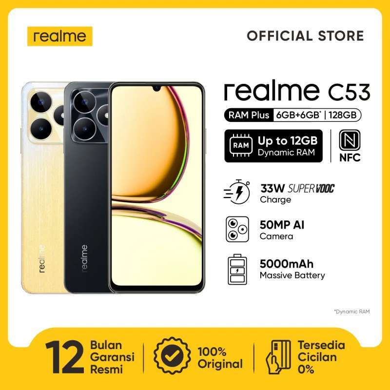 Jual Realme C53 Ram 6/128 Smartphone Garansi Resmi Realme Di Seller ...