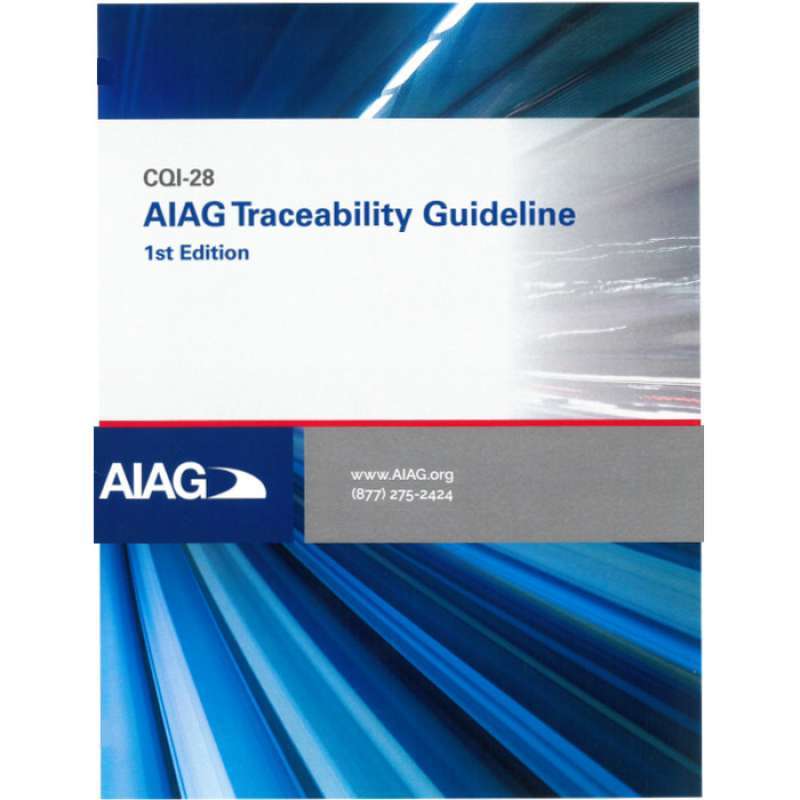 Promo Buku Teknik Automotive AIAG CQI 28 - AIAG Traceability Guideline ...