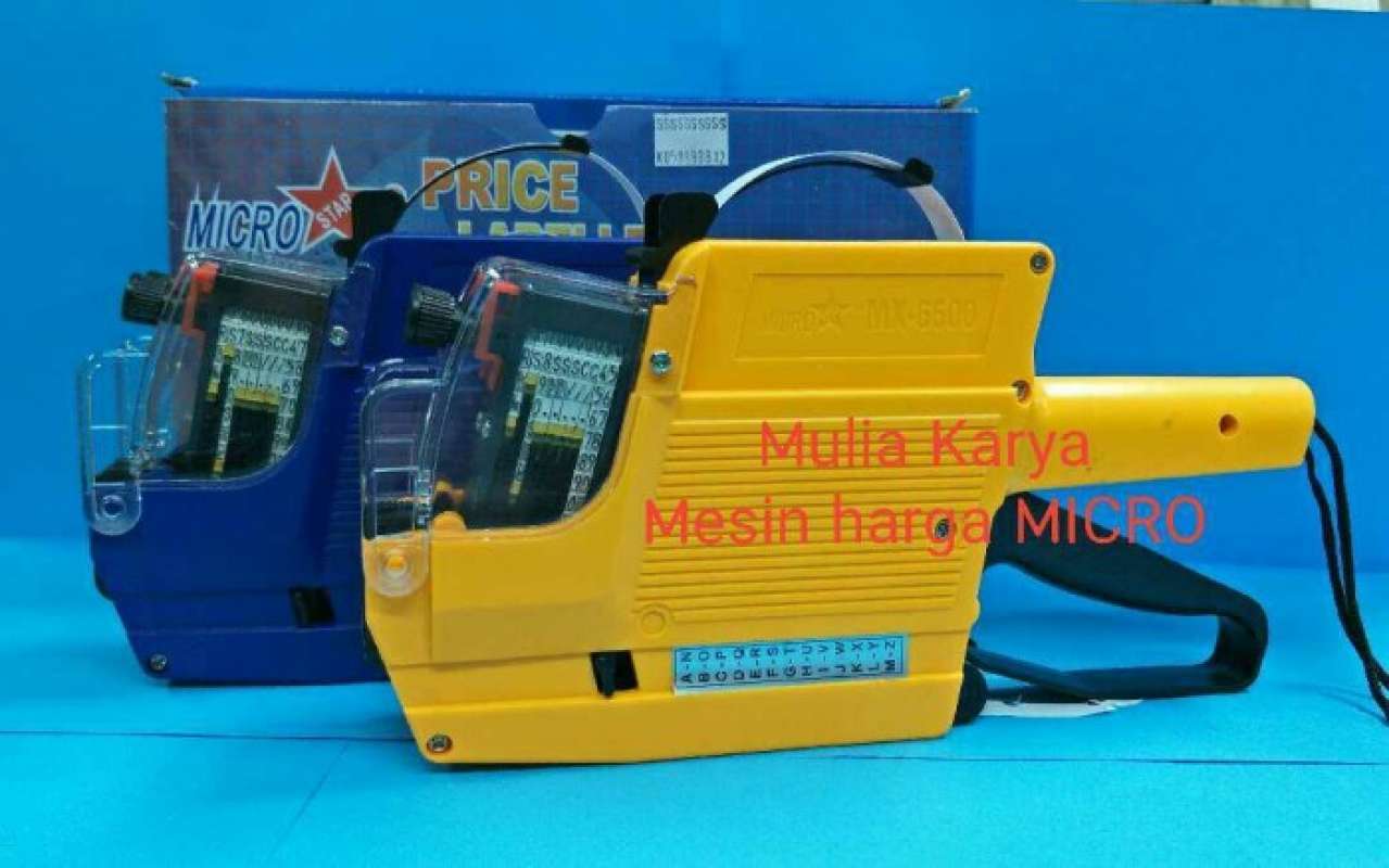 Promo Mesin Label Harga 2 line MICRO Diskon 33% di Seller Alfira Shop ...