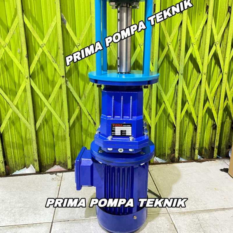 Jual Agitator Mixer Kimia Ss304 1.1kw 1.5hp 3 Phase 2 Pole With Gearbox Di Seller Elekto Store ...