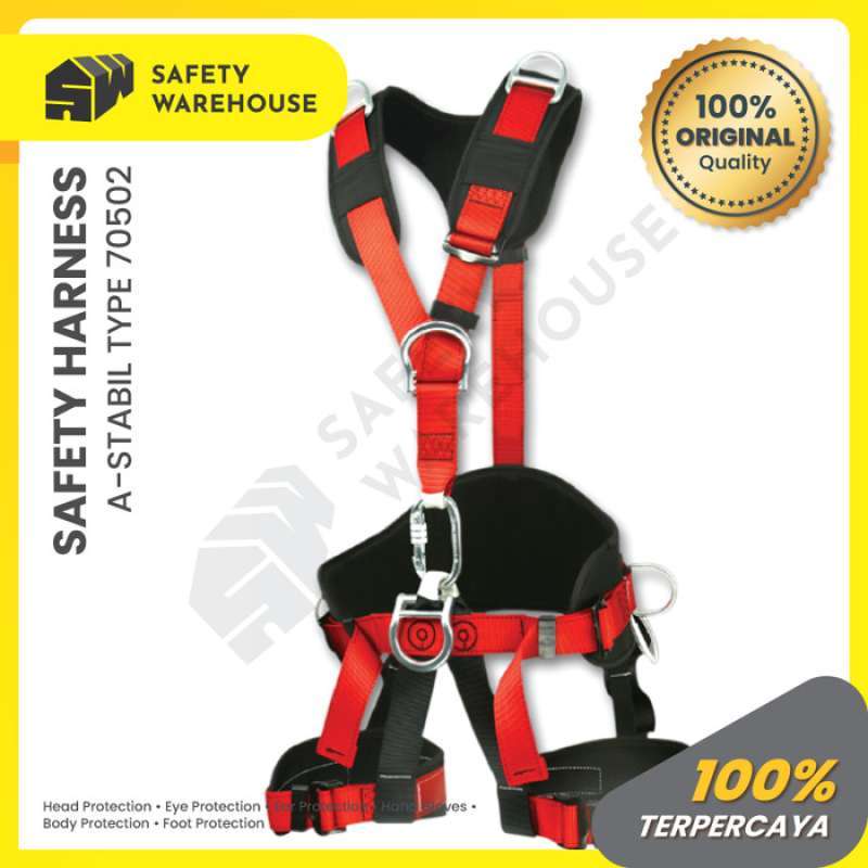 Promo Safety Harness / Full Body Belt Climbing Shackle A STABIL 70502 ...