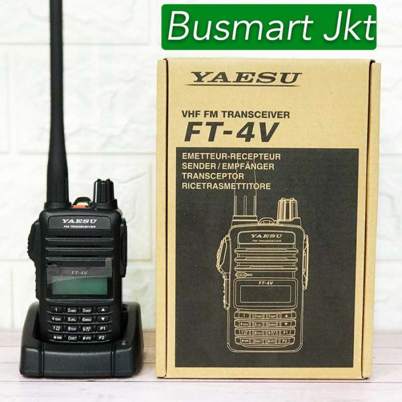 Promo Radio HT Yaesu FT 4V Original garansi resmi Diskon 33% di Seller ...