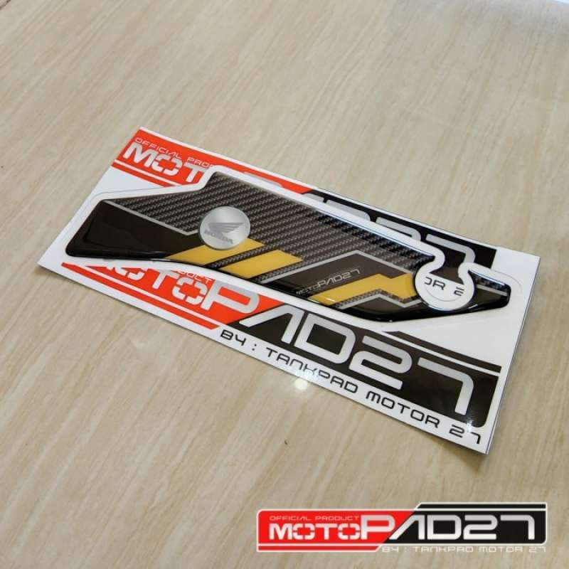 Jual Sticker Resin Timbul Cover Cvt Honda Adv 160 Premium - Gold Di ...
