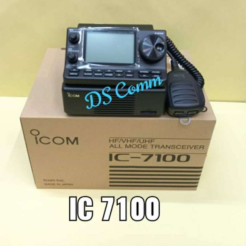 Promo Icom Ic-7100 Riq Ssb Vhf Uhf Hf Touchscreen Ori Garansi New ...