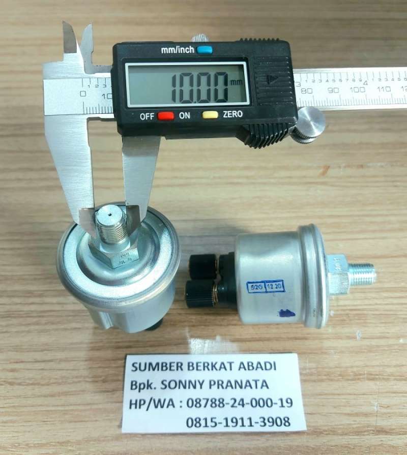 Jual Vdo 360081030009 Sender Oil Pressure Sensor Oli Switch Oil Oli 0 ...