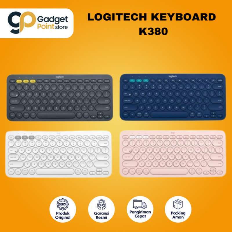 Promo Logitech K380 Keyboard Wireless Multi Device Diskon 20% di Seller ...