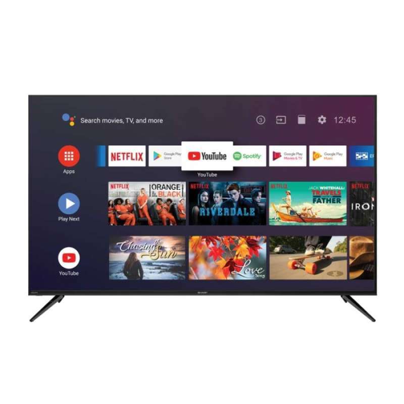 Jual TV Led Smart Android 70 Inch Sharp 4TC70CK3X di Seller Depo Pelita ...