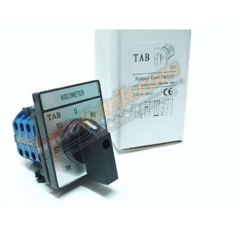 Jual Selector Switch Volt Meter / Voltmeter TAB CA10-A007 - Kualitas ...