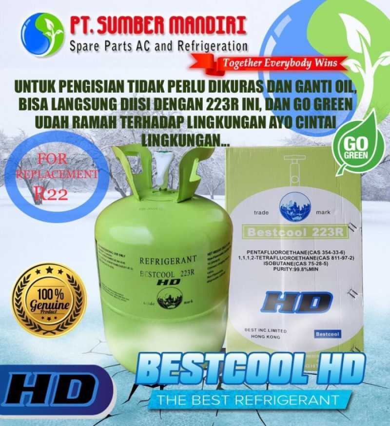 Promo Freon 223r Refrigerant / Freon R22 / Pengganti Freon R22 / Hd ...