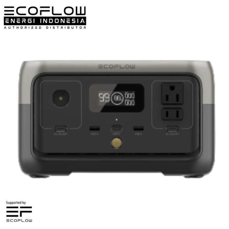 Promo Ecoflow River 2 Portable Power Station Genset Listrik Tenaga ...