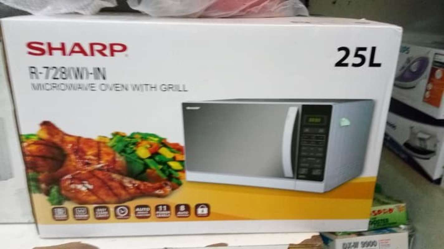Promo Sharp Microwave Oven R-728(w)-in 25 Liter - Putih Diskon 26% Di ...