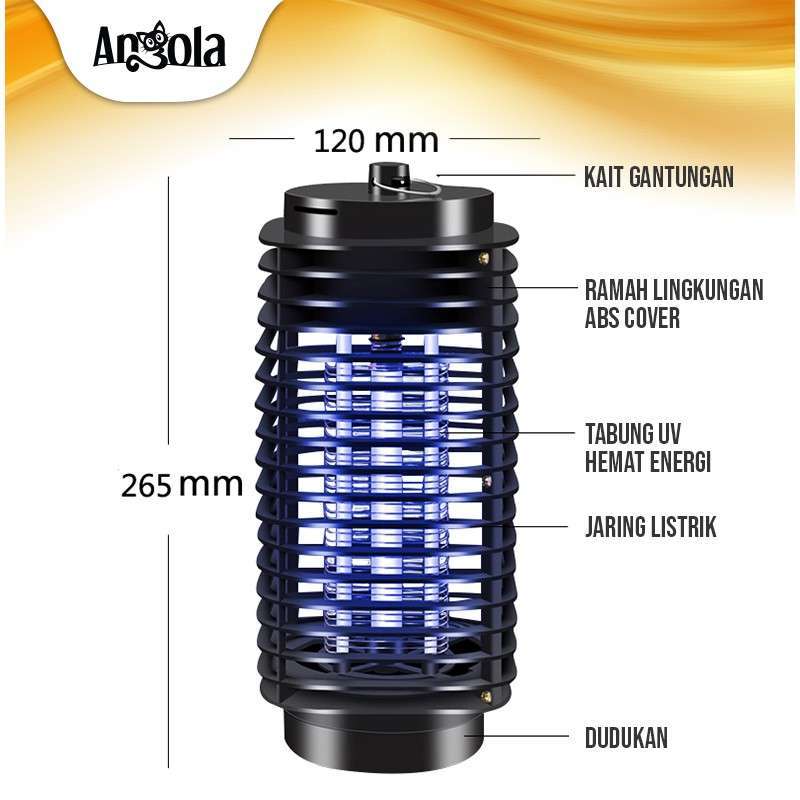 Promo Angola Mosquito Killer Lampu B10 Led Perangkap Pembasmi Nyamuk ...