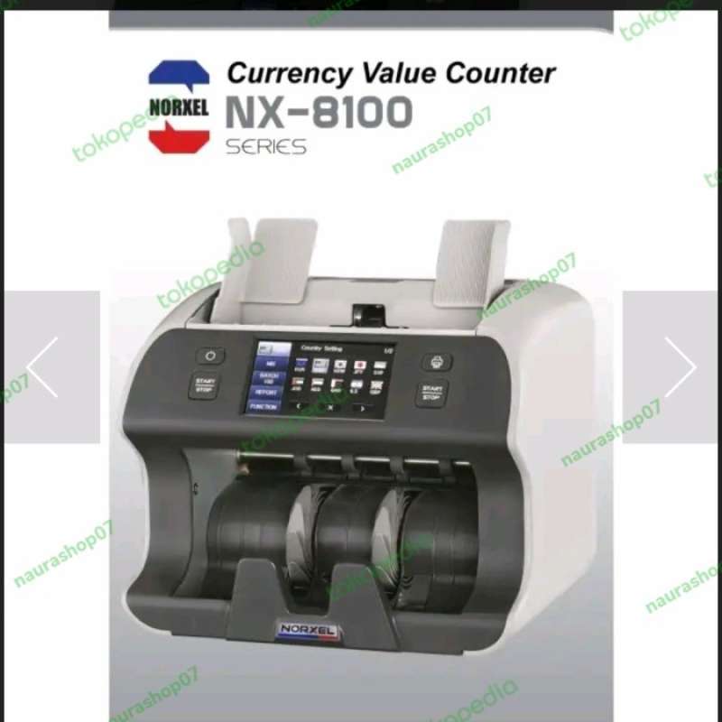 Promo Mesin Deteksi Rupiah Indonesia - NORXEL 8100 II Currency Value Counter Diskon 23% di ...