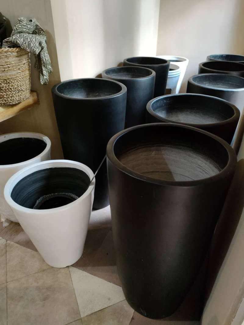 Promo Pot Tinggi 100 Cm, Pot Tanaman Dari Gerabah Tanah Liat Tinggi 100 ...