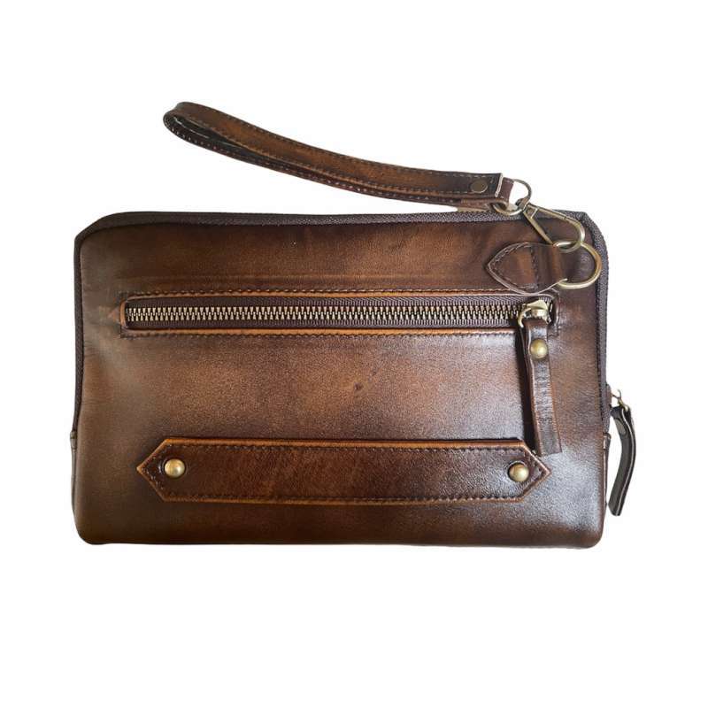 Promo Clutch - Handbag Pria Kulit sapi asli - Brushoff Diskon 27% di ...