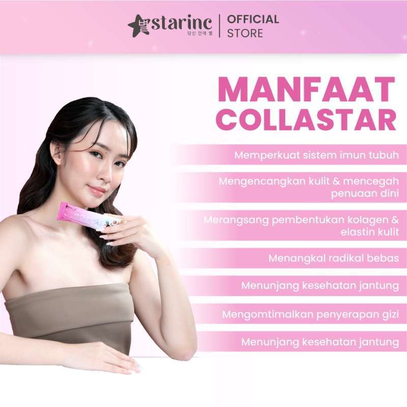 Jual Collagen Drink With Extract Salmon, Saffron, Dan Sarang Burung Walet Collastar Mixed-fruit ...