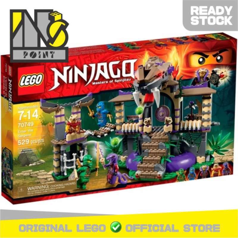 Jual Lego 70749 - Ninjago - Enter The Serpent Di Seller Inspoint ...