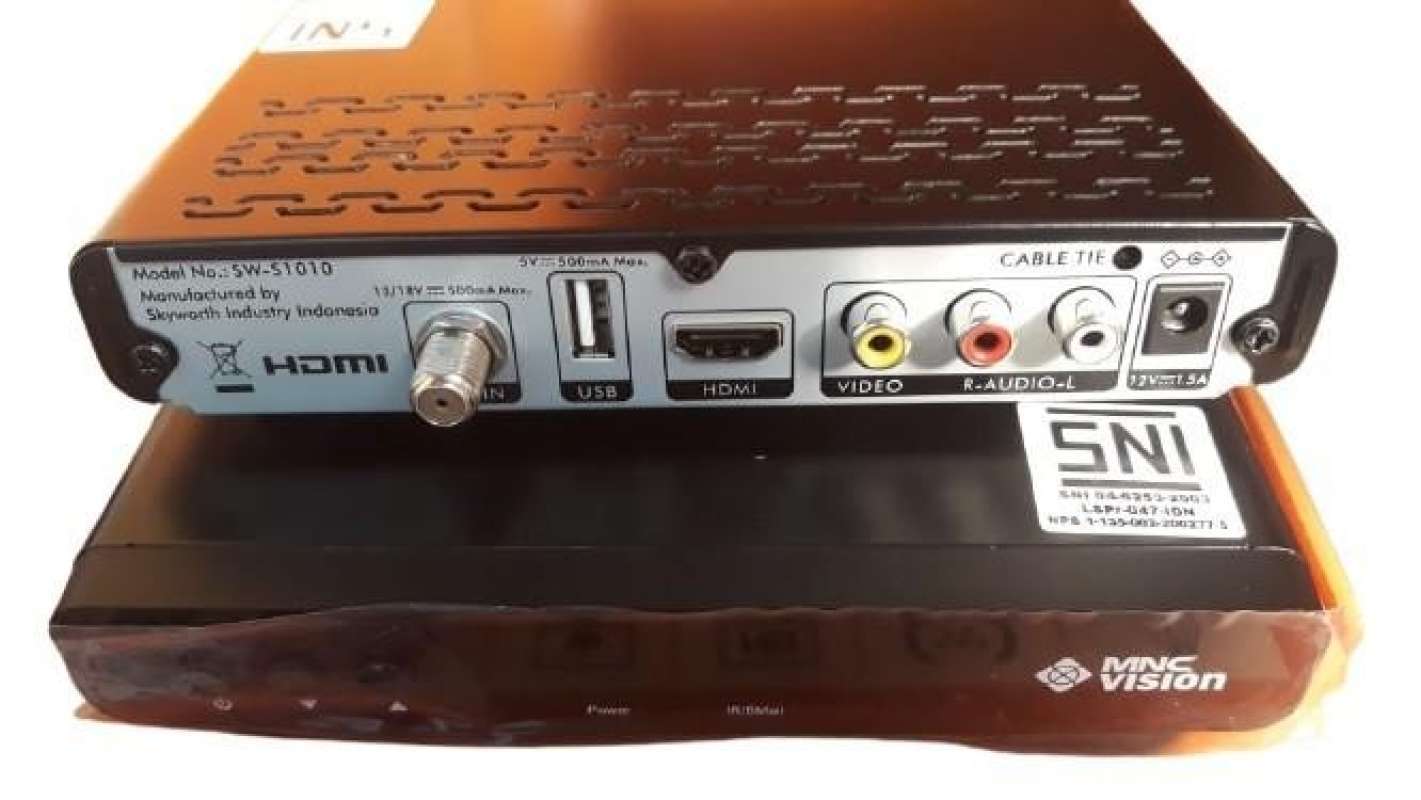 Promo Produk Asli Receiver Decoder Mnc Vision Indovision New - Resmi By ...