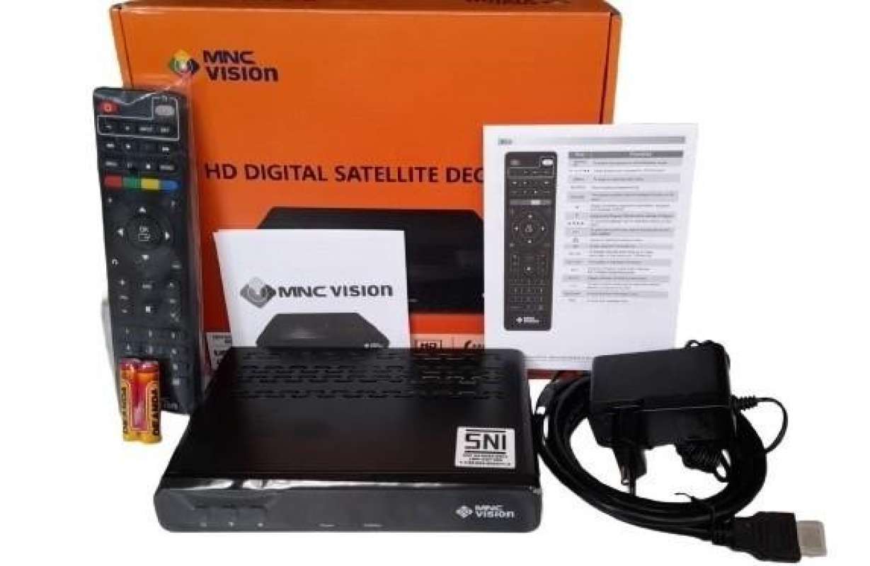 Promo Produk Asli Receiver Decoder Mnc Vision Indovision New - Resmi By ...