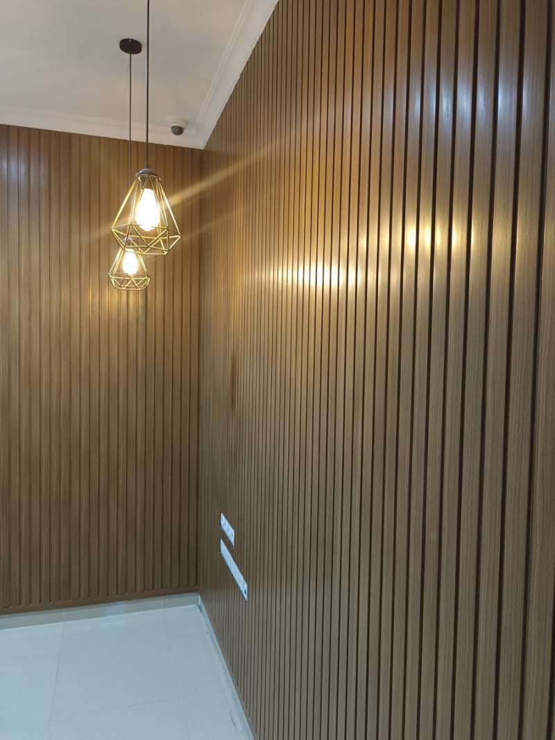 Jual Wall Panel Rectangle Double Low Bar B02 - Brown Cherry - Panel ...