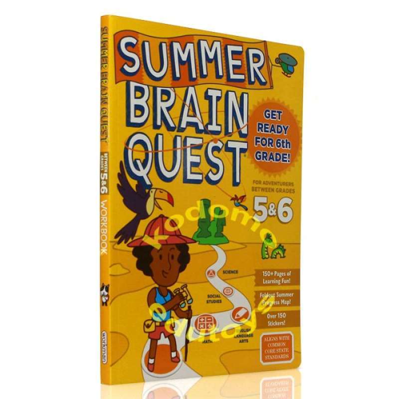 Jual Summer Brain Quest : Between Grades 5 & 6, Buku Aktifitas Anak Di ...