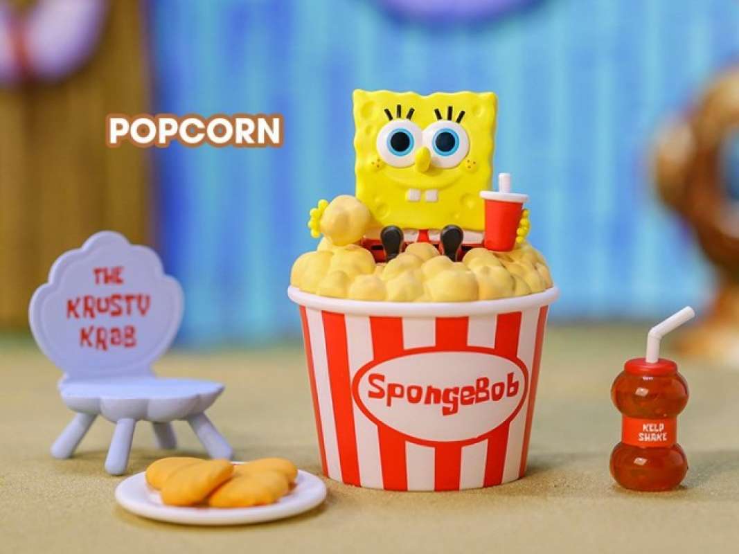 Jual Popcorn Picnic Party Spongebob Squarepants Pop Mart Nickelodeon di ...
