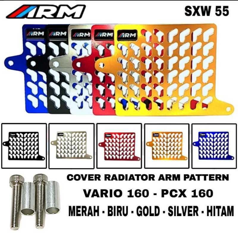 Jual Cover Radiator Full Cnc Arm Vario 160 Dan Pcx 160 Di Seller Berkat ...