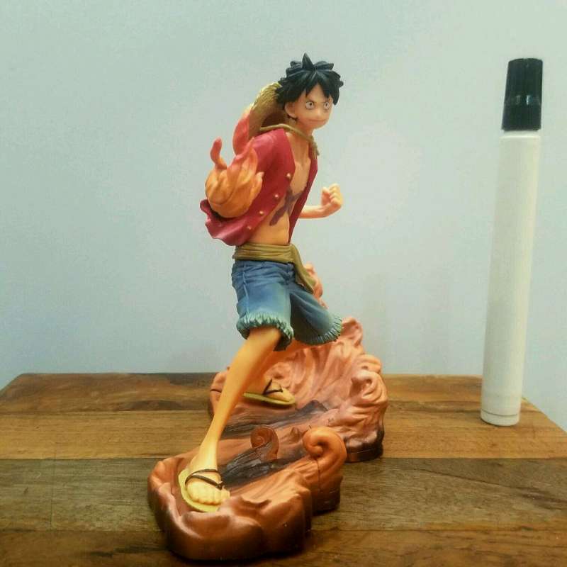 Jual Mainan static figure One piece monkey d luffy brother hood dxf ...