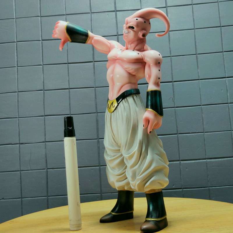 Jual Mainan Static Figure Majinbu Big Statue Majin Boo Animated Dragon ...