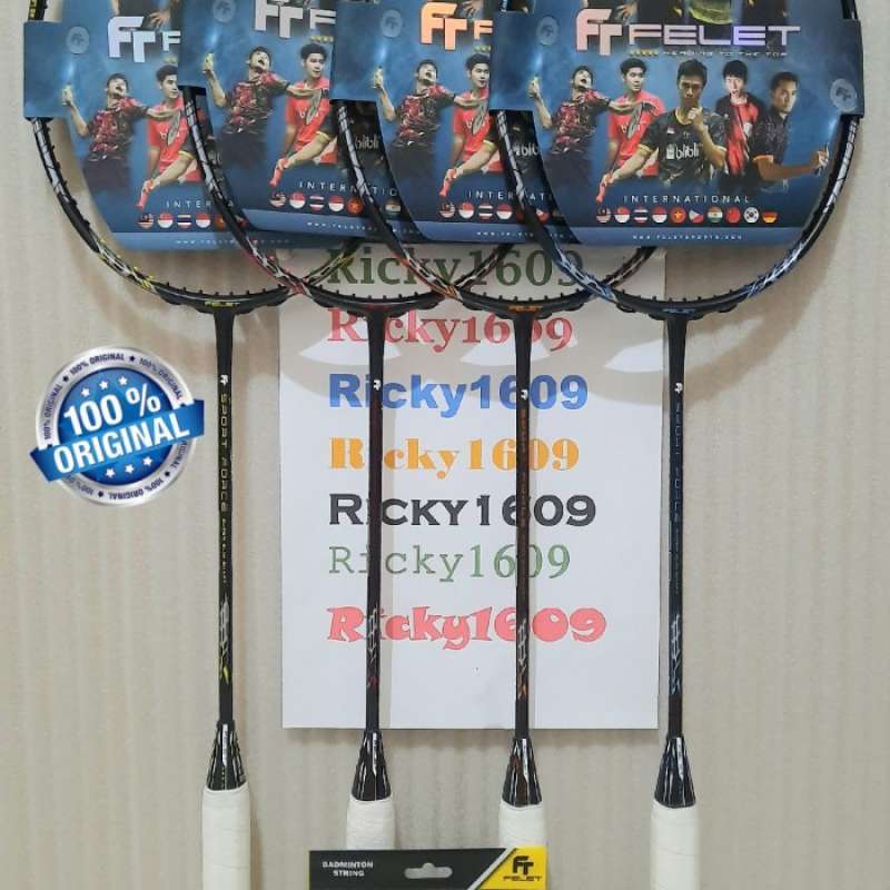 Promo Raket Badminton Felet Sport Force - Super Slim Shaft - 40 Lbs ...