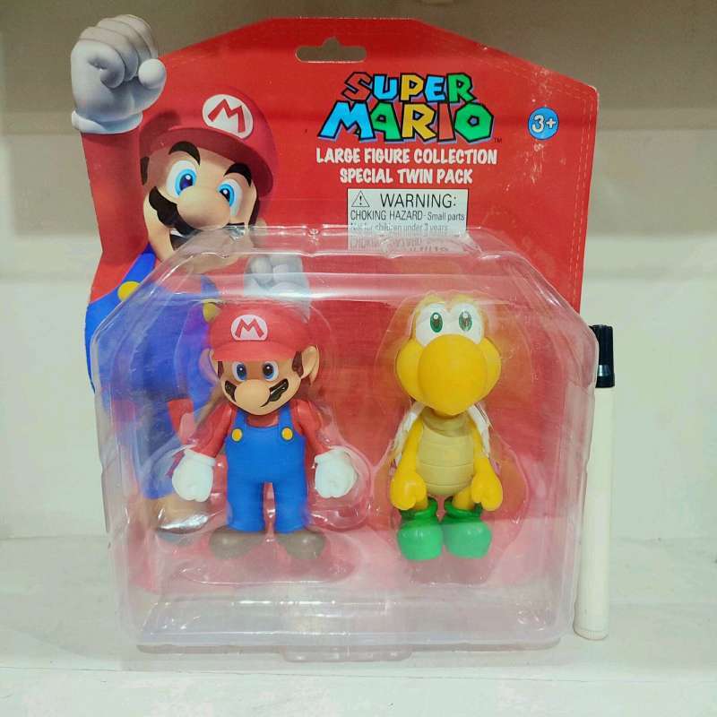 Jual Mainan Action Figure Mario And Koopa Boxset Mario Bross Series ...