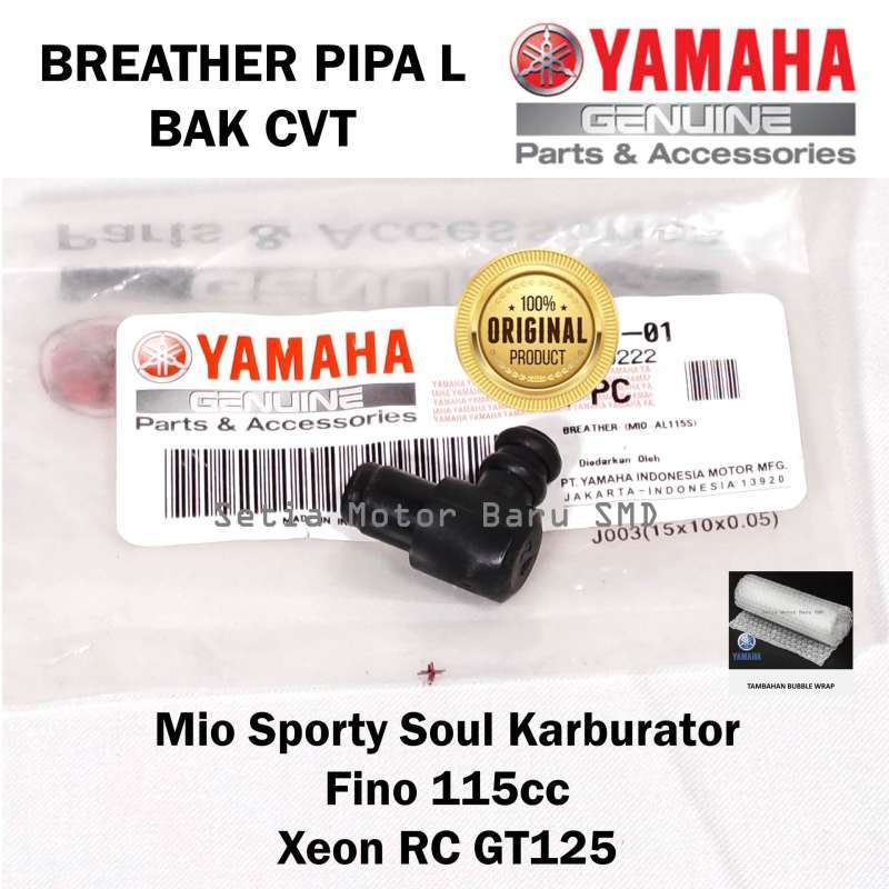 Jual Breather Pipa L Bak CVT Mio Sporty Soul Fino 115 Xeon GT125 Asli ...