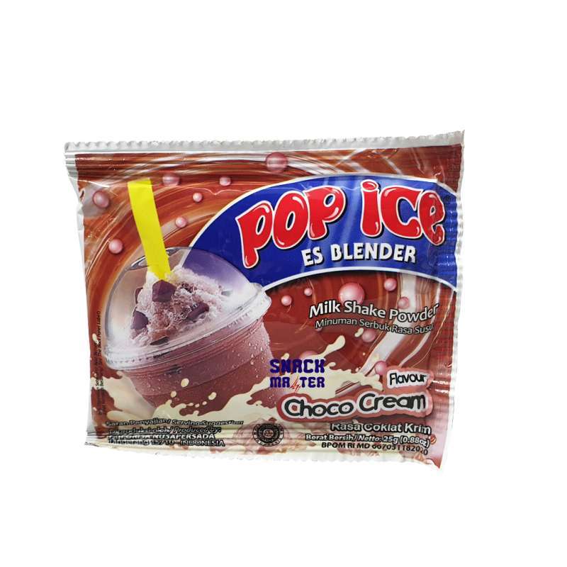 Jual POP Ice Blender RENCENG - Netto 10 Bks x 25 gr - RCG Choco Cream ...